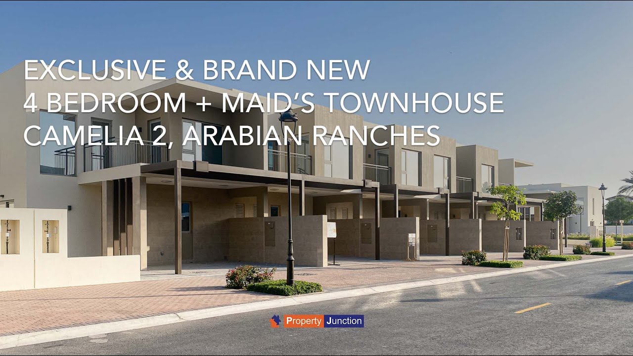 Exclusive & Brand New Townhouse For Rent | Camelia 2, Arabian Ranches ...
