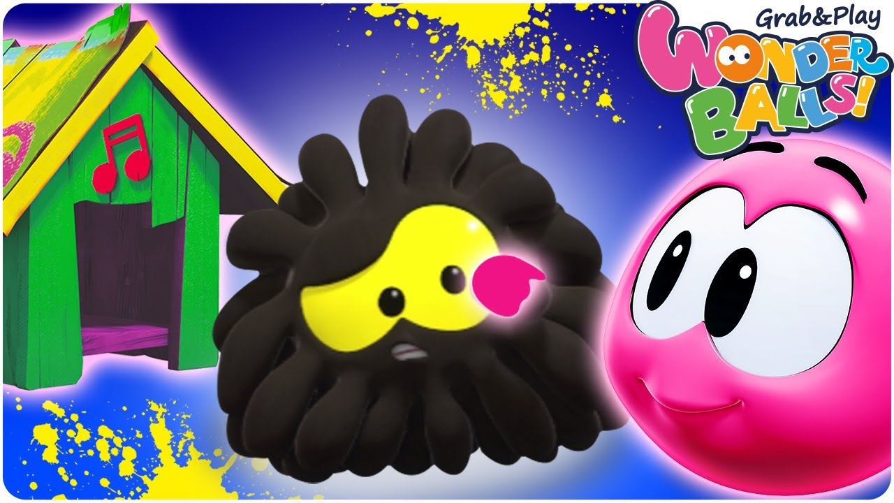Colors with Wonderballs | Learn Colors With CUT AND PAINT | WonderBalls ...