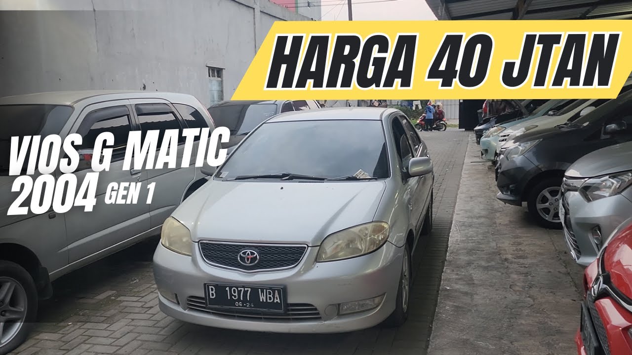 HARGA 40 JTAN PENGEN DAPET UNIT MATIC CAKEP ?? VIOS G MATIC 2004 SOLUSI ...