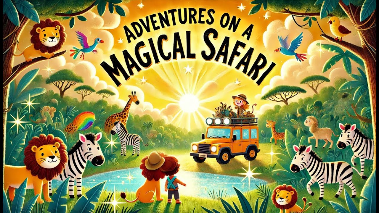 🌍 🦁 Adventures on a Magical Safari 🐒🦓🌿🐾 - YouTube