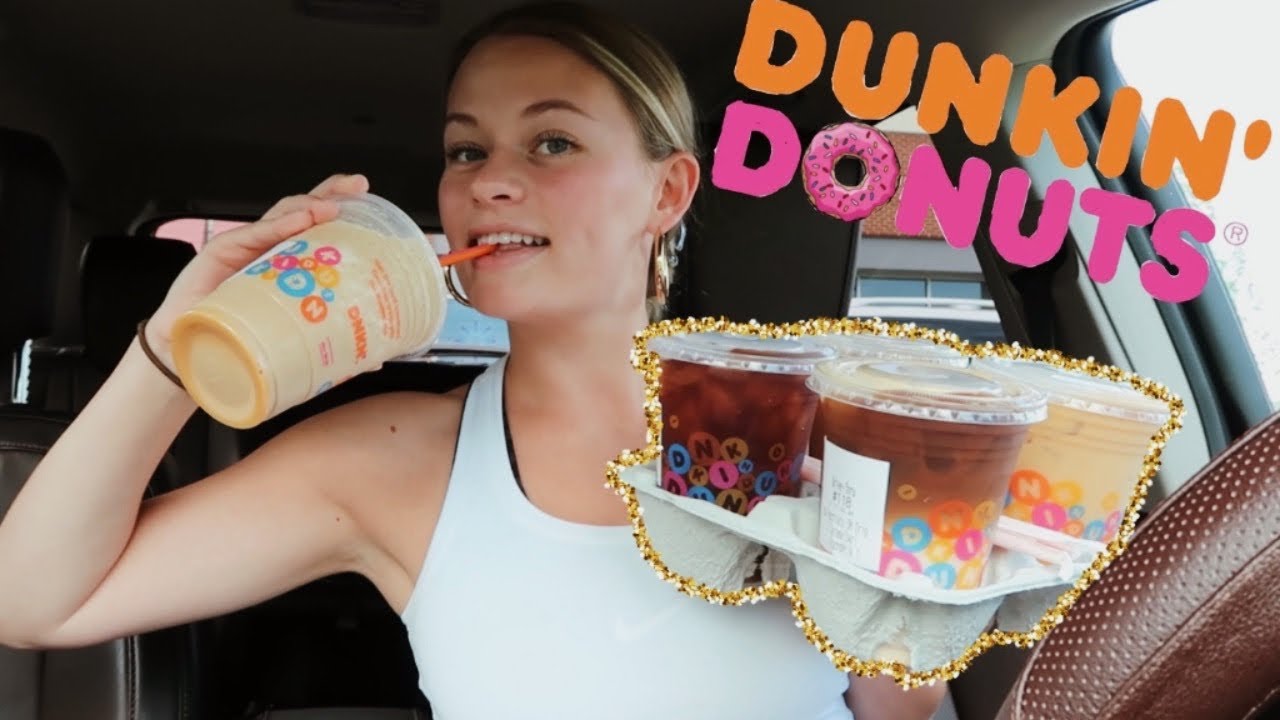 Trying My Subscribers FAVORITE Dunkin Drinks! - YouTube