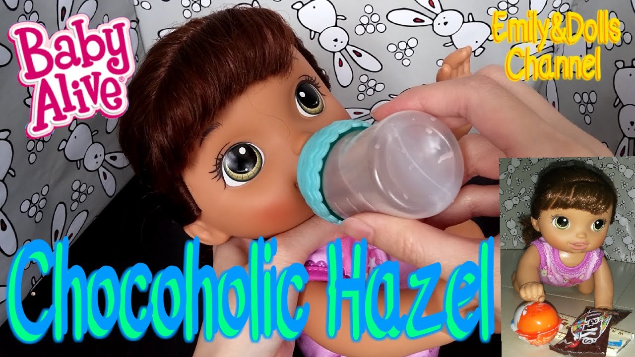 Baby Alive Baby Go Bye-Bye Doll Hazel Is A Chocoholic🍫 (Feeding🍼 ...
