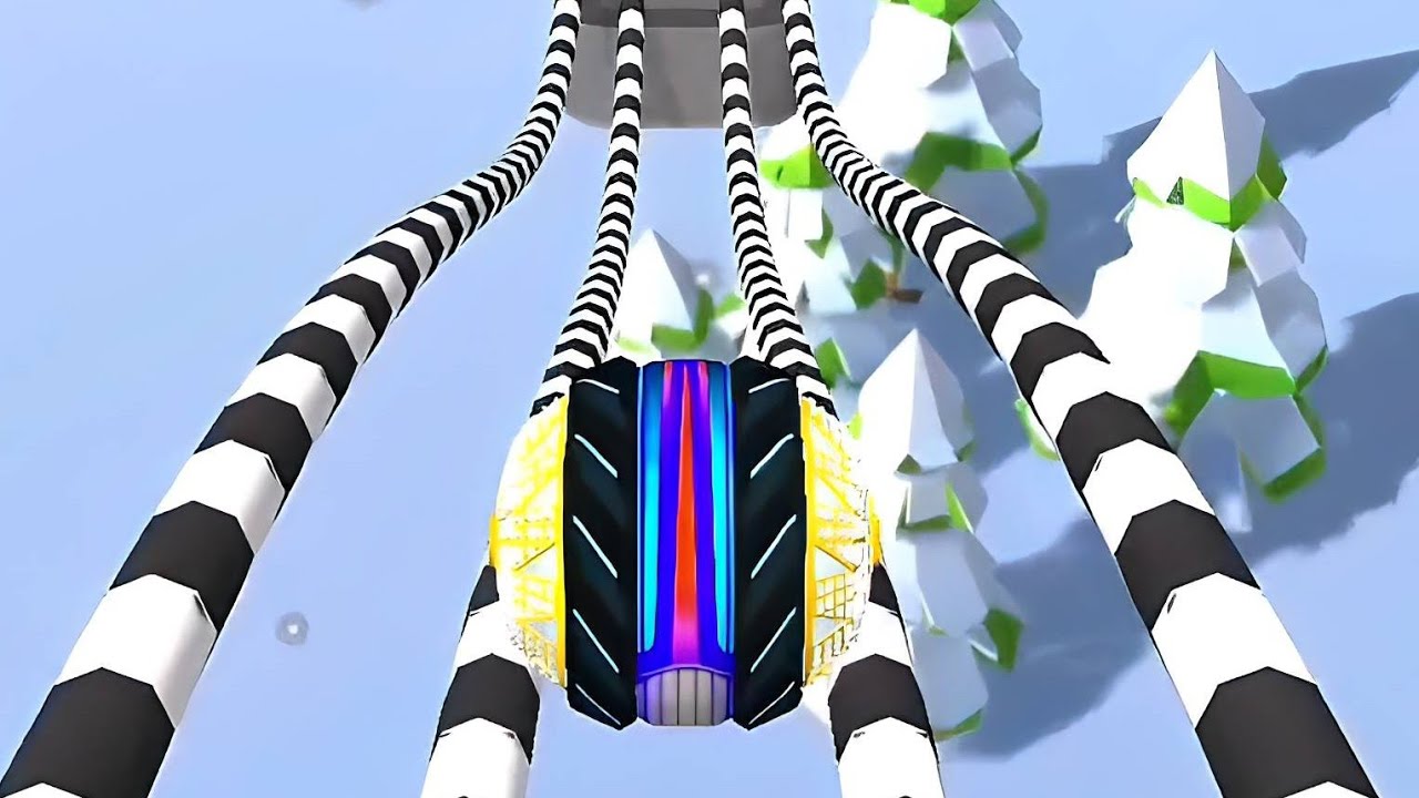 Rolling Ball Sky Escape New Update Gameplay Level 251 - YouTube