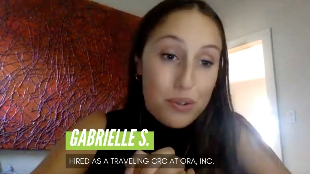 Gabrielle Was Hired in Clinical Research in 1 Week! - YouTube