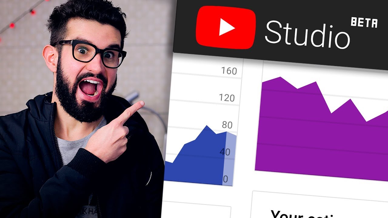 NOVO YOUTUBE STUDIO (um preview da versão beta) - YouTube