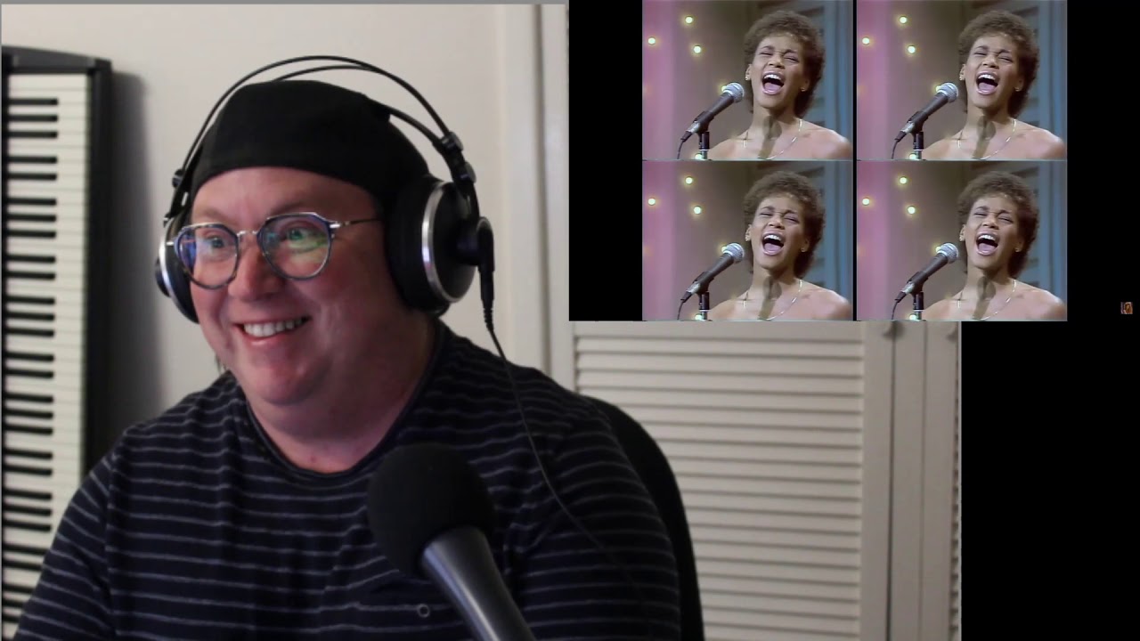 Reaction to Whitney Houston singing Home live - YouTube