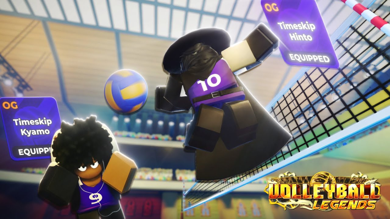 THE MOST OVERPOWERED SETTER AND SPIKER DUO TIMESKIP HINTO AND TIMESKIP ...
