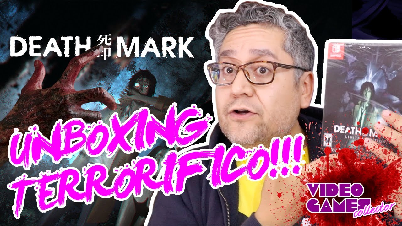 Unboxing DEATH MARK LIMITED EDITION Nintendo Switch - YouTube