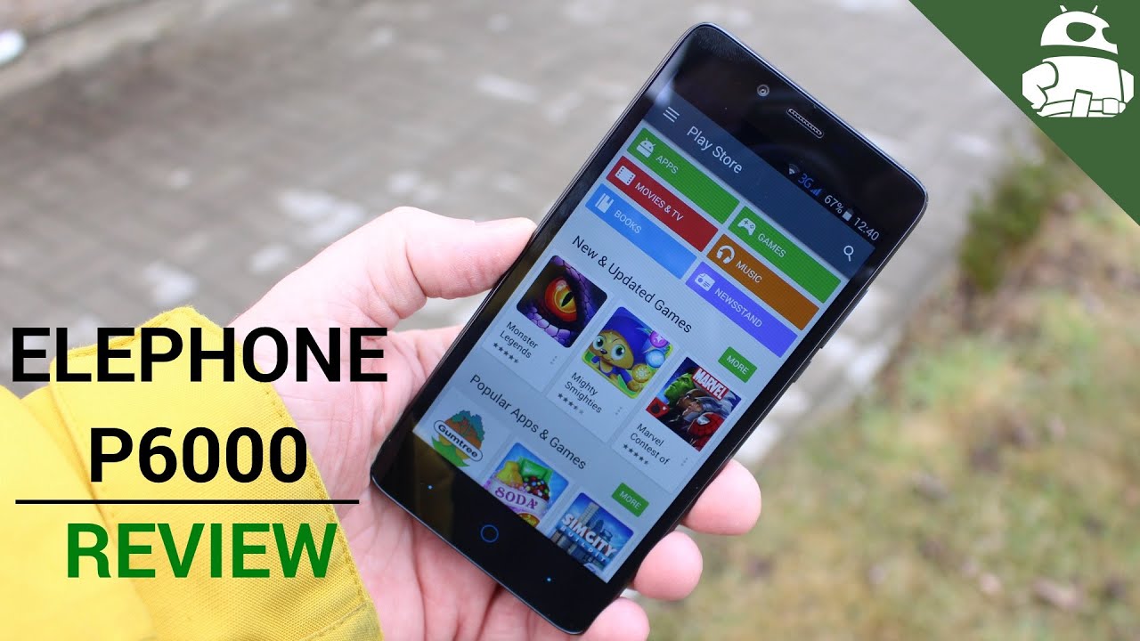 Elephone P6000 review - YouTube