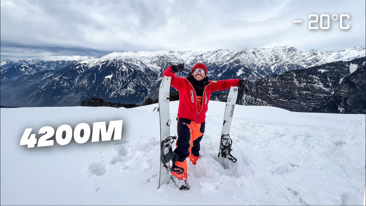 SNOWBOARDING IN MANALI - SETHAN DOME 🏔️ - YouTube