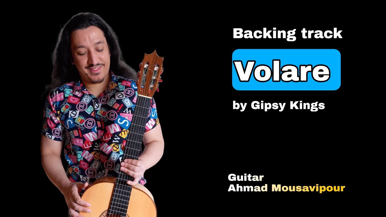 Backing track - "Volare" by Gipsy kings with Show chords #gipsykings # ...