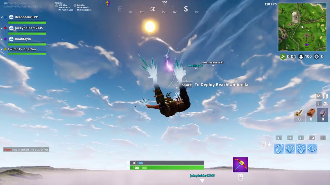 NEW PINK/PURPLE RIFT APPEARS IN FORTNITES SKYS!! - YouTube