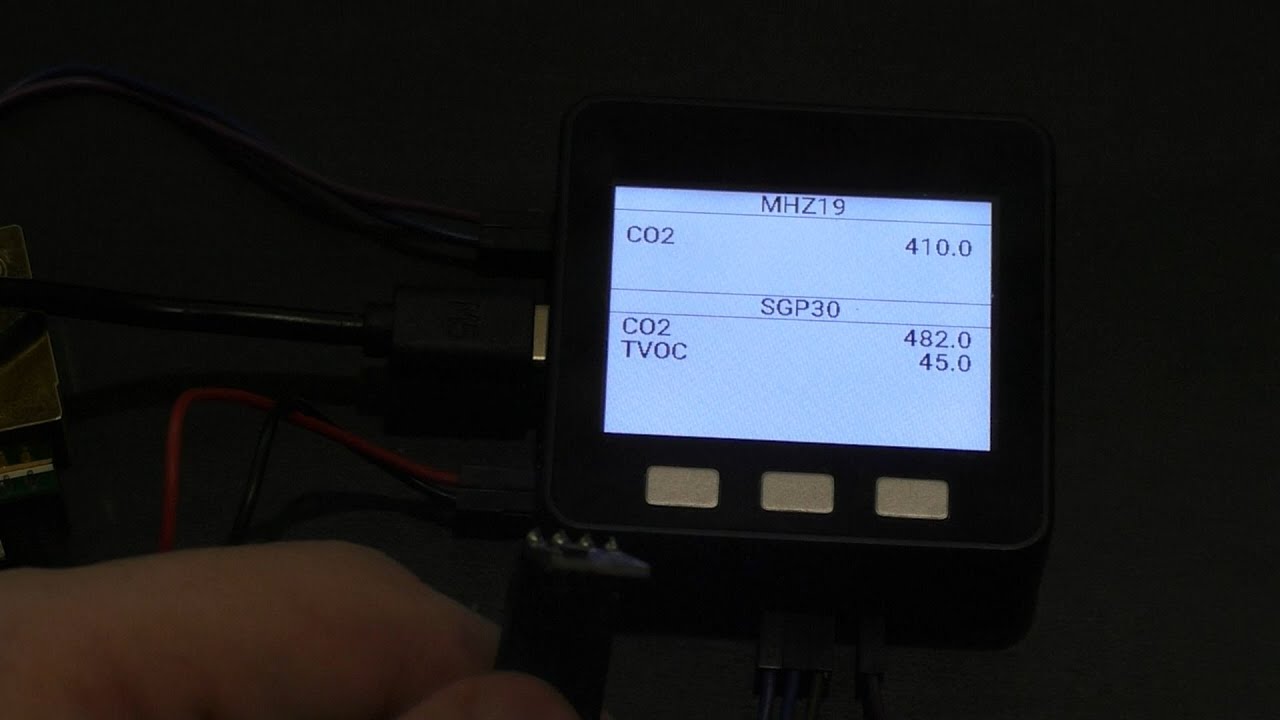 Adding a TVOC sensor sgp30 to ESPHome and Home Assistant - YouTube