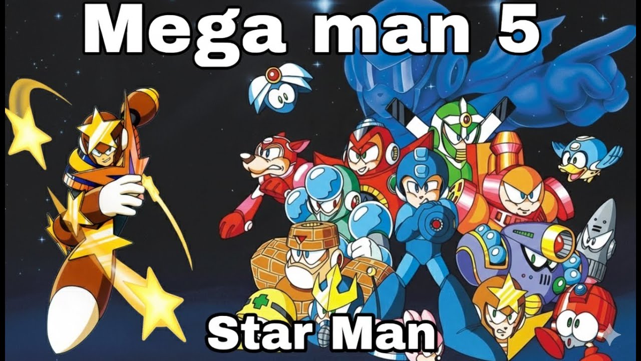 Mega Man 5 - Star Man - Part 04/16 - YouTube