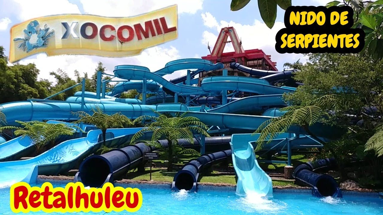 Xocomil parque acuático del Irtra Guatemala en Retalhuleu parte 1 - YouTube