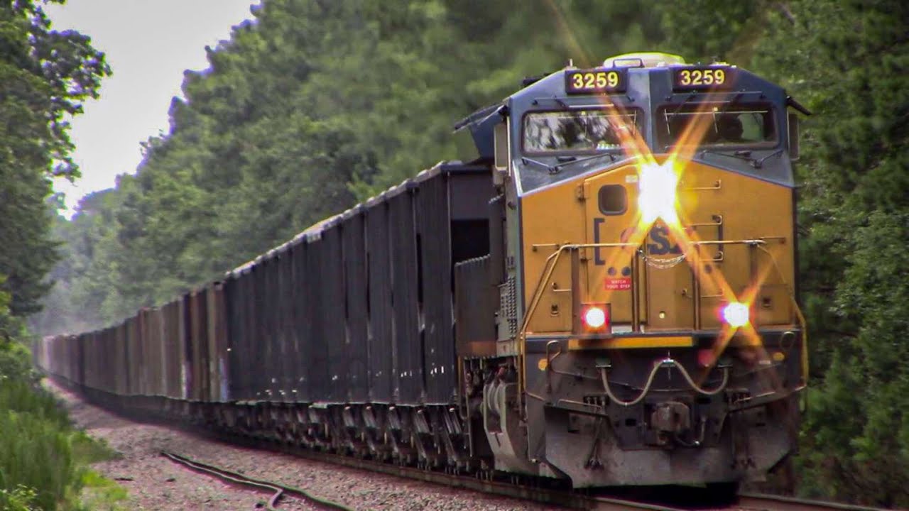 CSX 3259 leads Q693-23 in Clyo, GA 6/25/20 - YouTube