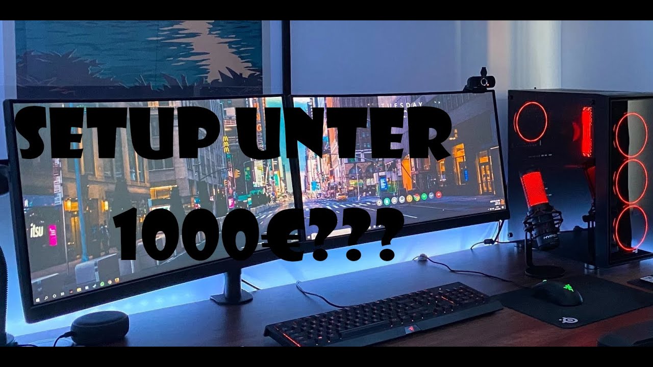 DAS BESTE Setup für unter 1000€ - YouTube