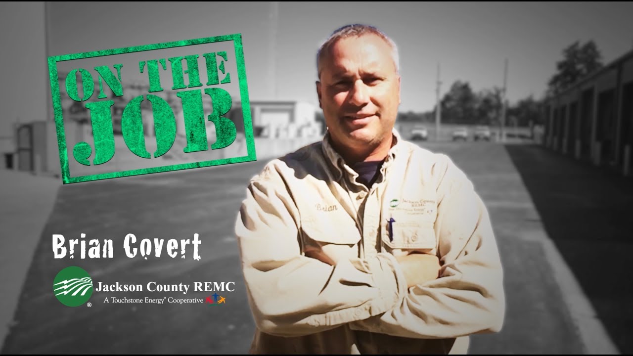 Brian Covert - On the Job at Jackson County REMC - YouTube