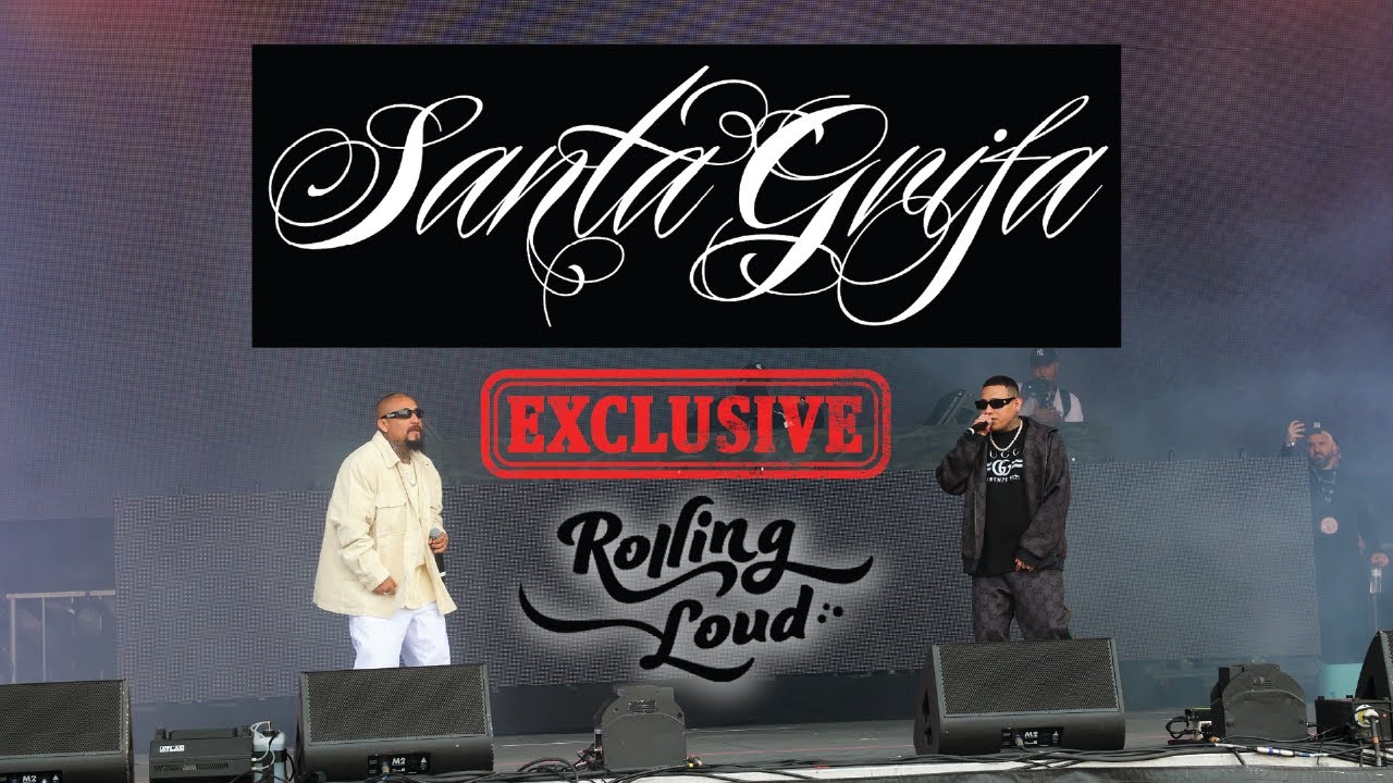Santa Grifa performing El Diablo Anda Suelto in LA at Rolling Loud ...