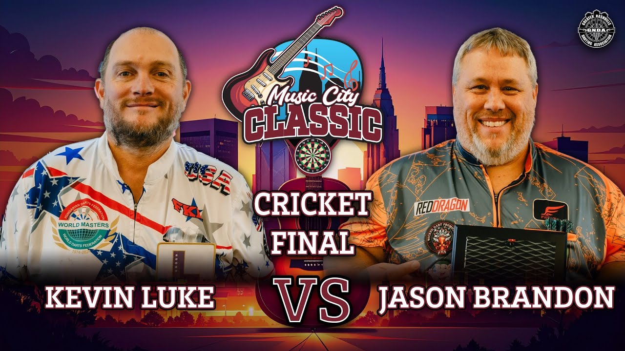 Kevin Luke vs Jason Brandon | CRICKET FINAL | Music City Classic - YouTube