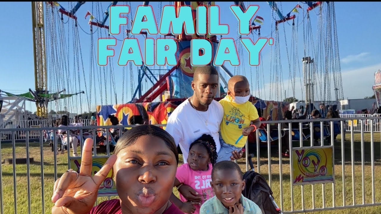 FAMILY FUN DAY AT THE FAIR & IT WAS 🥵🥵 - YouTube