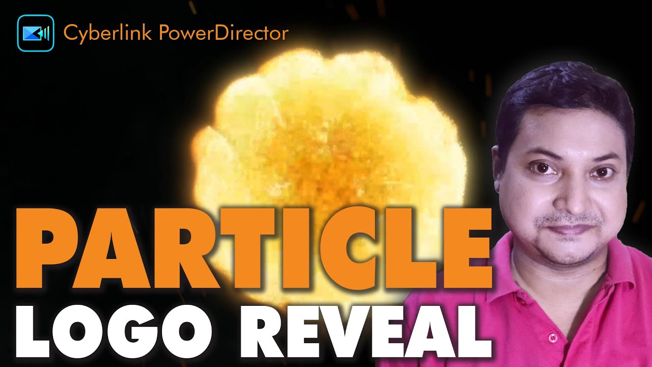How to make Particle Logo Reveal in powerdirector? - YouTube