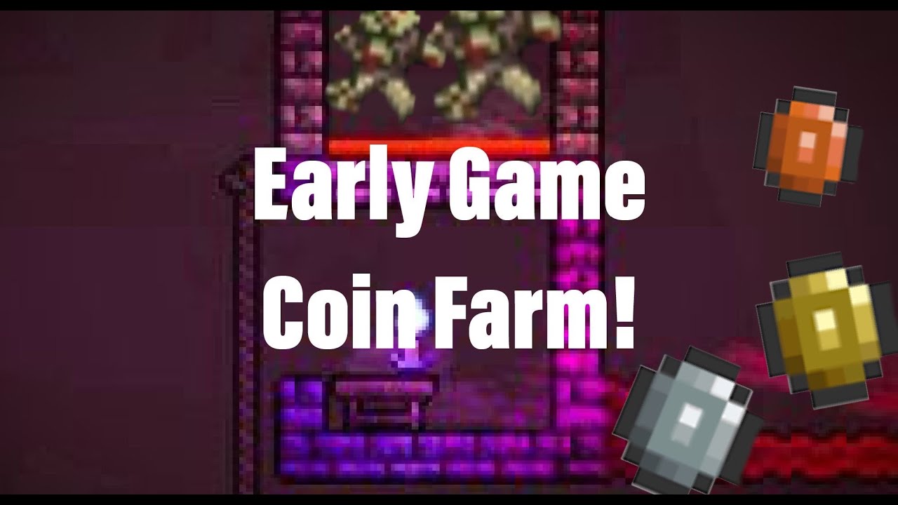 Early Game AFK *COIN FARM* - Terraria - YouTube