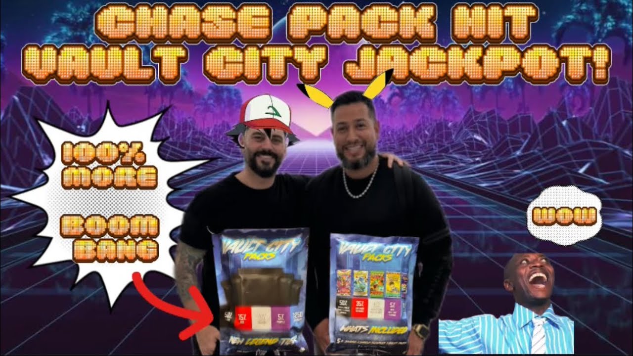 Chase pack hit from Vault City Legends Edition! - YouTube