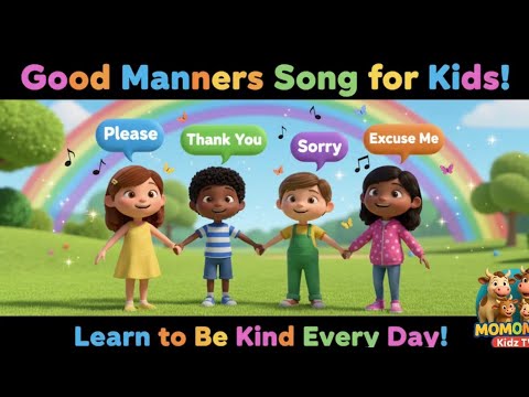 Good Manners Song for Kids | Please, Thank You, Sorry, Excuse Me | Fun ...