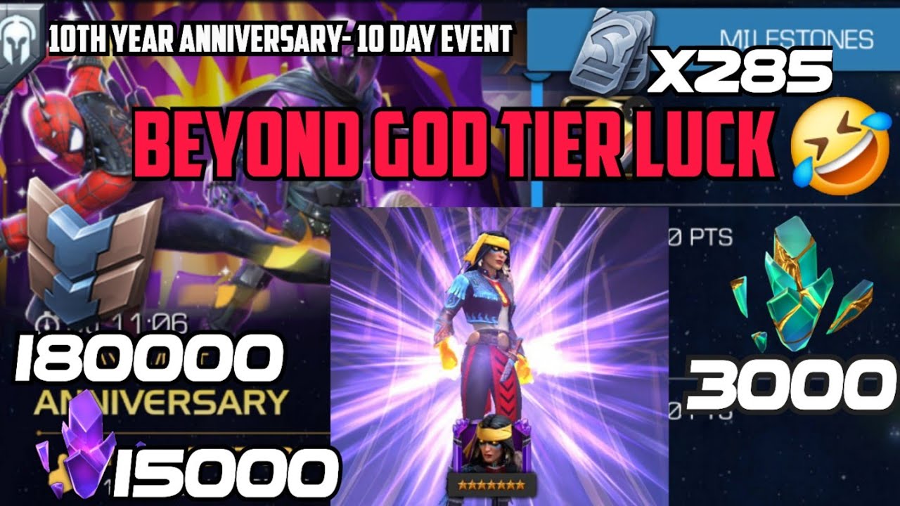 10th Year Celebration 🎆 — 10-Day Event Gave Me Beyond God-Tier Luck 🤣 🤣 ...