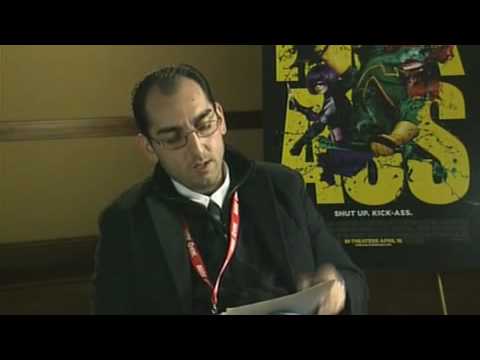 Bobby does an interview for Kick-Ass with Christopher Mintz Plasse A.K ...