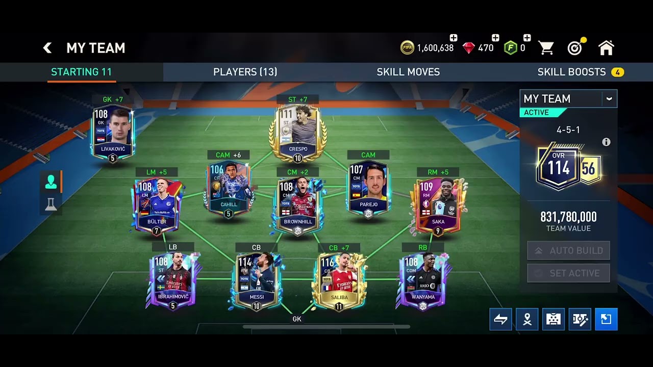 My fifa mobile teams - YouTube