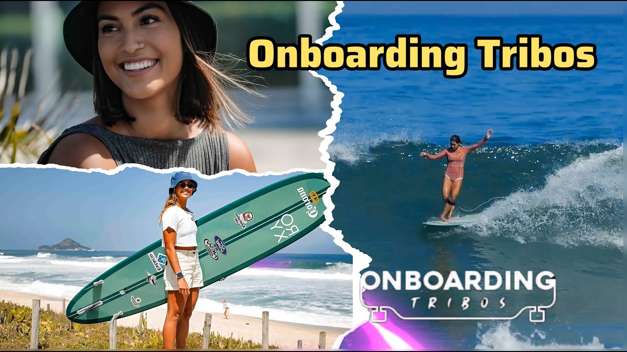 Onboarding Tribos - Surf Longboard com Chloé Calmon - YouTube