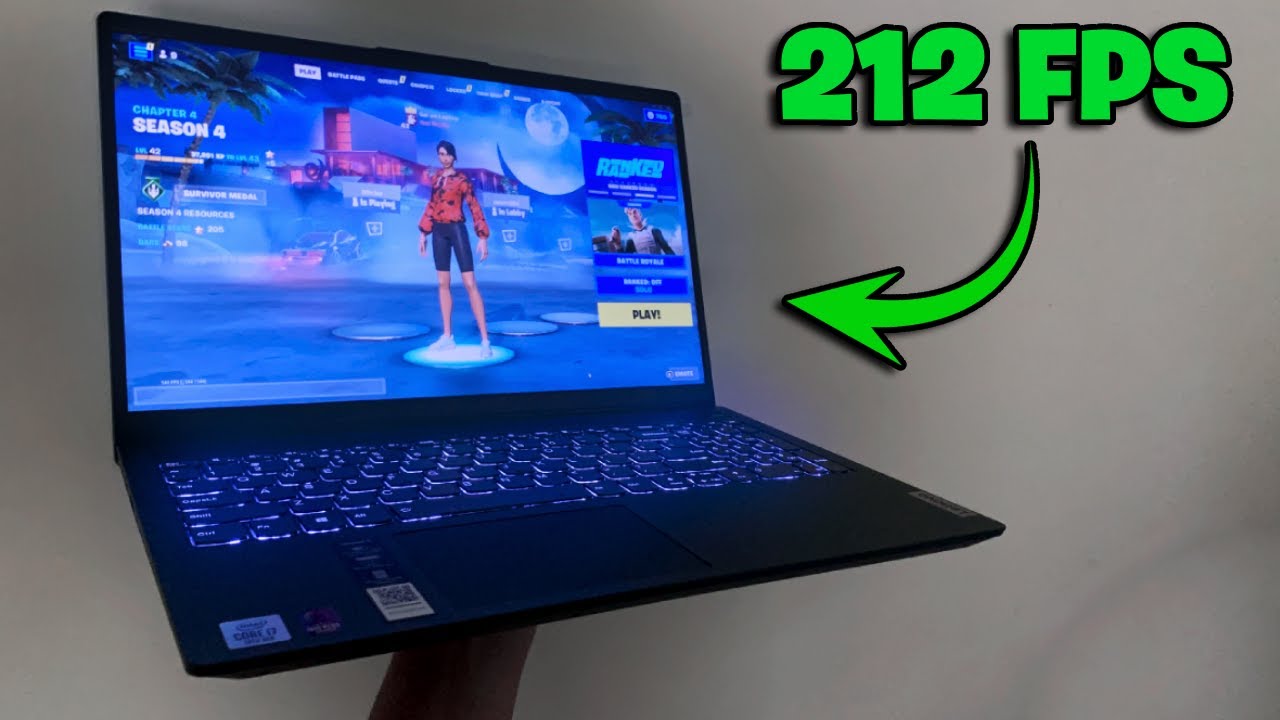 I Got 200 FPS on my SCHOOL Laptop... (tutorial) - YouTube