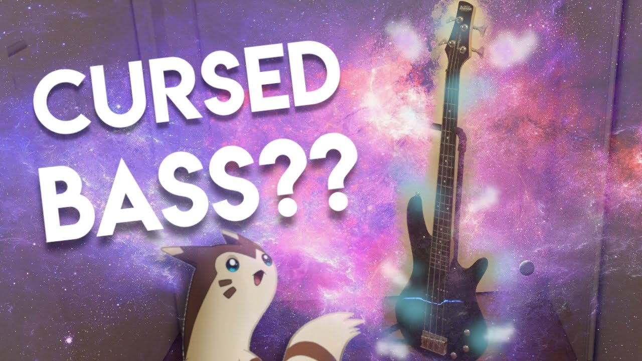 My bass is CURSED!!! #davie504 - YouTube
