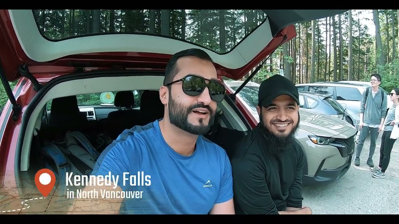 Exploring A Stunning Waterfall In North Vancouver! (Kennedy Falls Hike ...