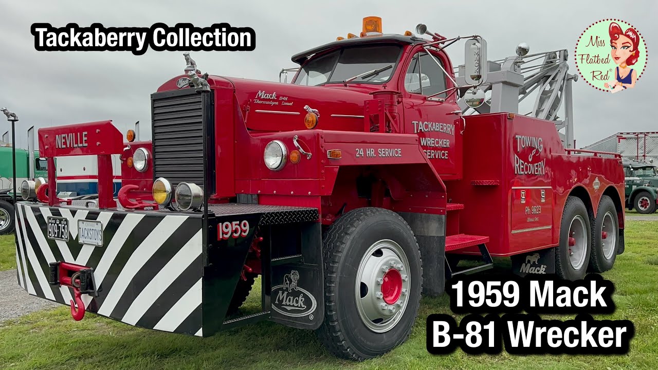 The Tackaberry Collection’s 1959 B-81 Wrecker Truck Tour - YouTube