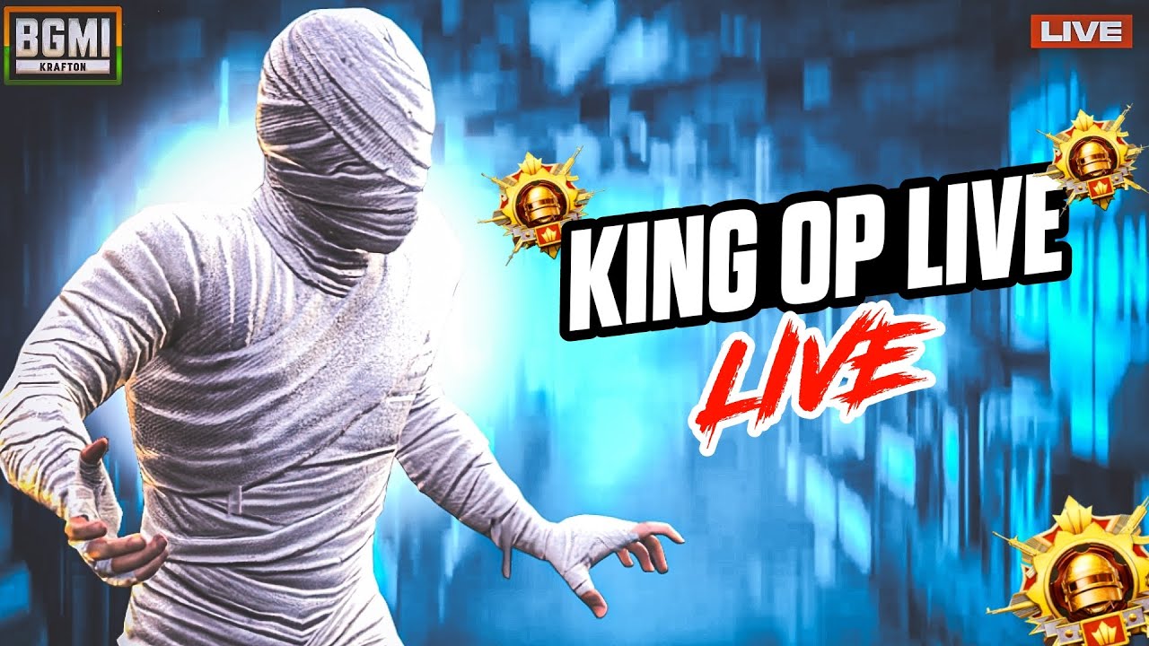 KING OP LIVE BMGI Live Stream #bgmi #kingoplive - YouTube