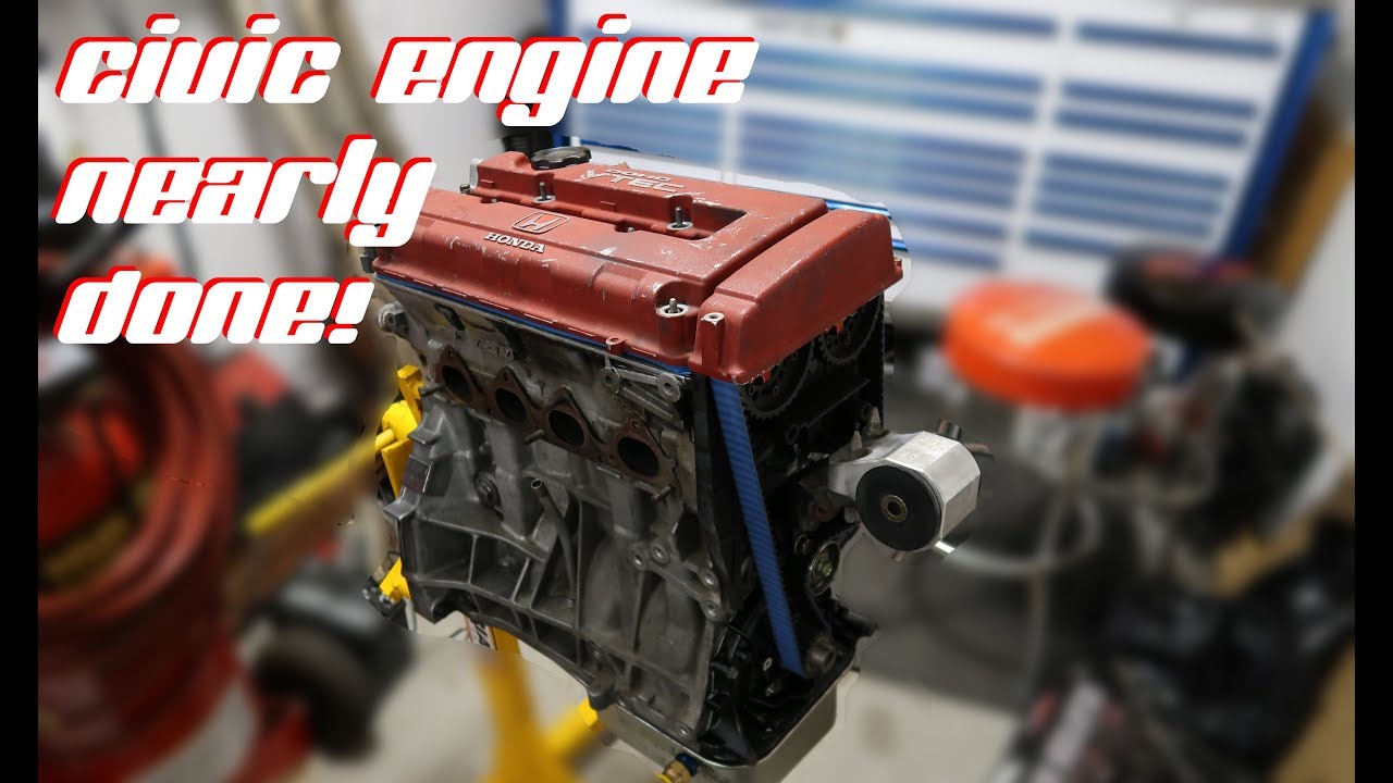 Vlog 010 - GSR build progress - cams and timing belt install - YouTube