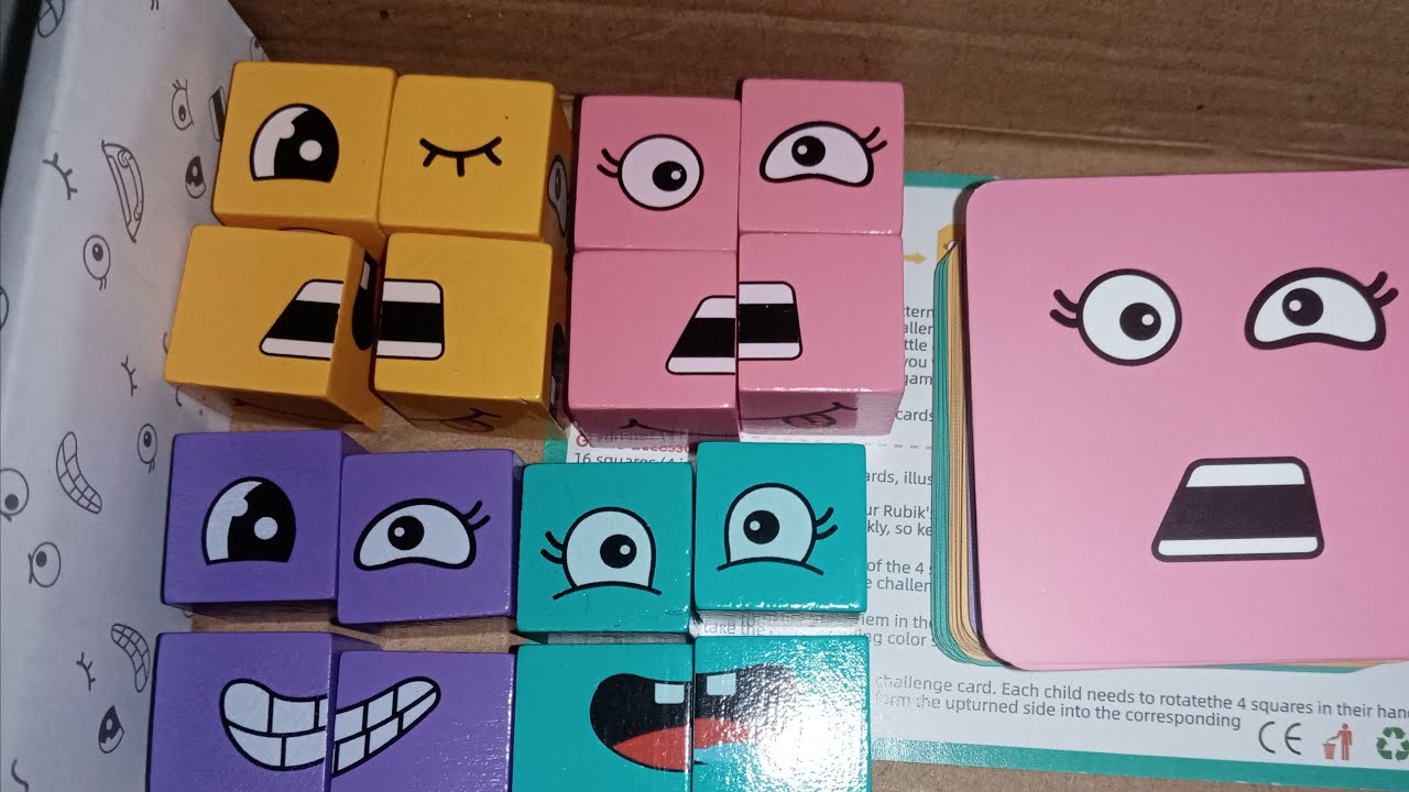 Face change pink puzzle.. - YouTube