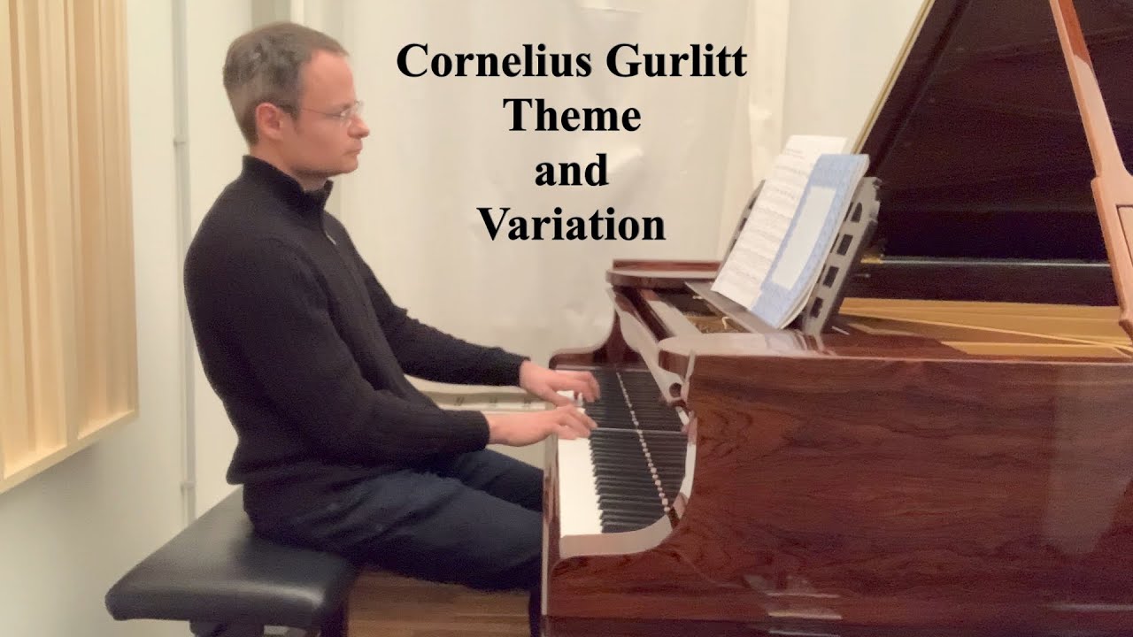 Cornelius Gurlitt: Theme and Variation op. 228 - YouTube