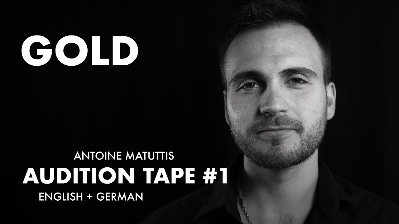 Acting Practice: "GOLD" | English & German (Antoine Matuttis) - YouTube