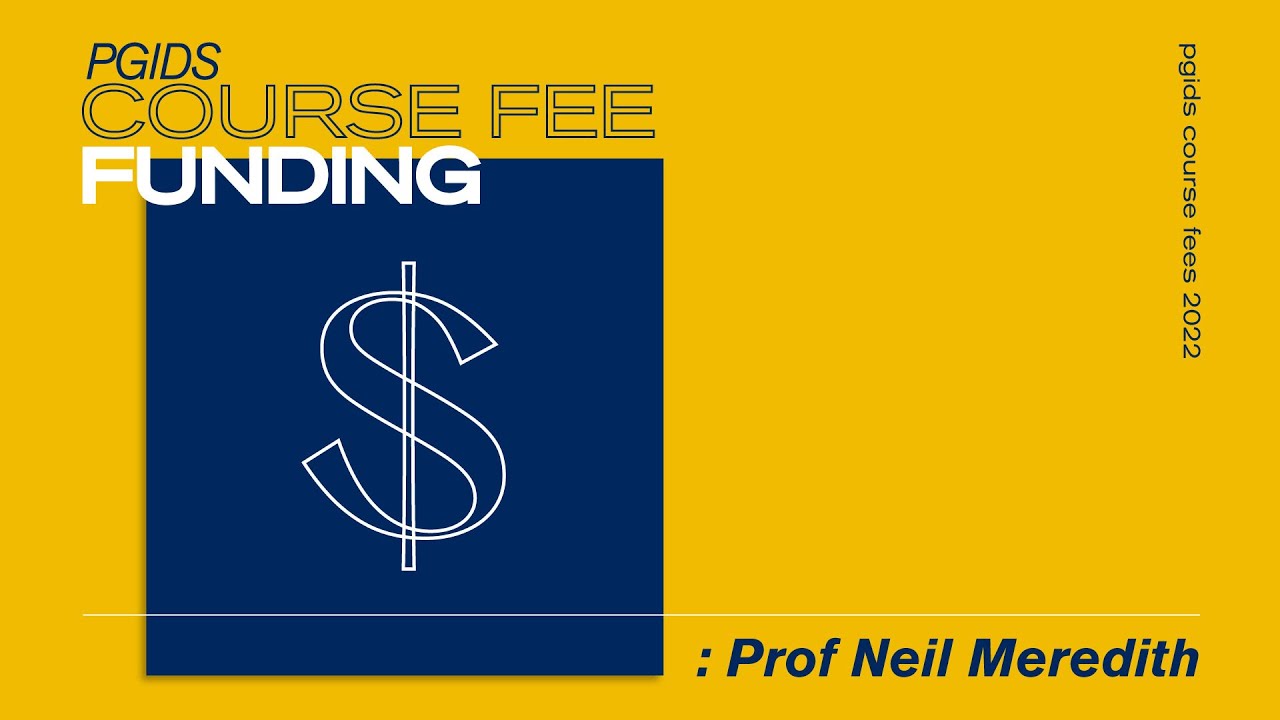 Prof Neil Meredith on PGIDS Funding - YouTube