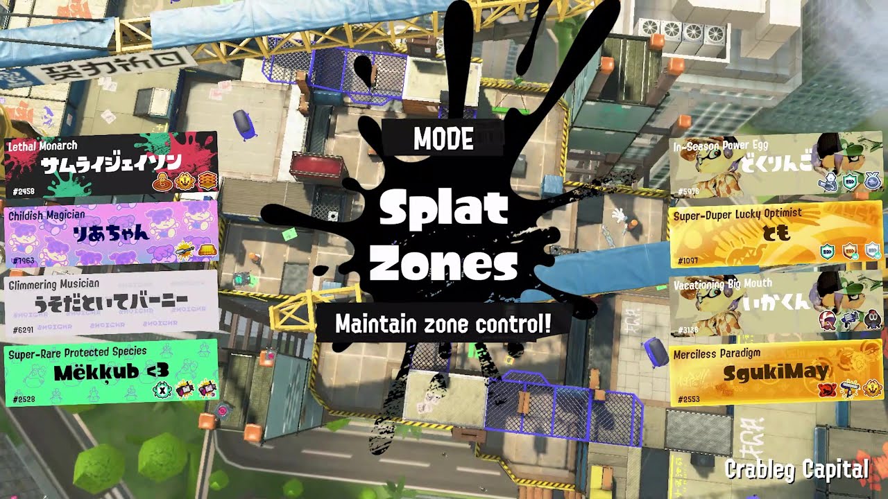 Splatoon 3 - X Battles (Splat Zones) #15 - YouTube