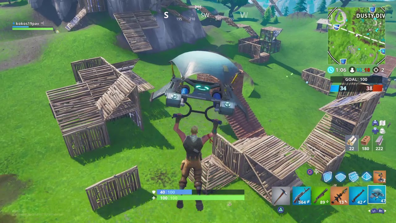 Υο πρωτο βιντεο απο το PS4/Fortnite - YouTube
