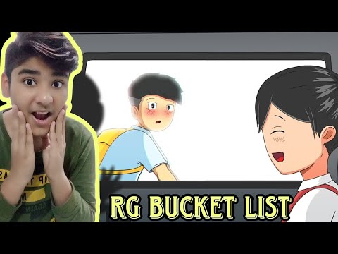 Ths animation is so GOOD|| REACTION ON RG BUCKET LIST - YouTube
