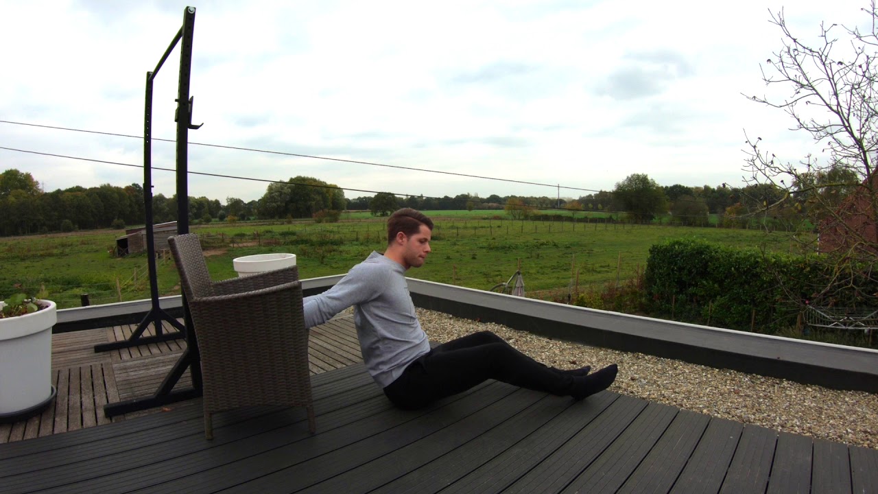 Seated Supine Shoulder Stretch - YouTube