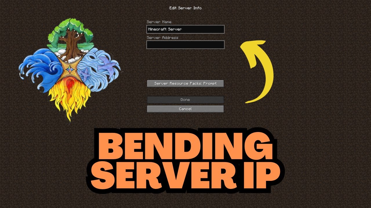 Minecraft Bending Server Ip Address Youtube