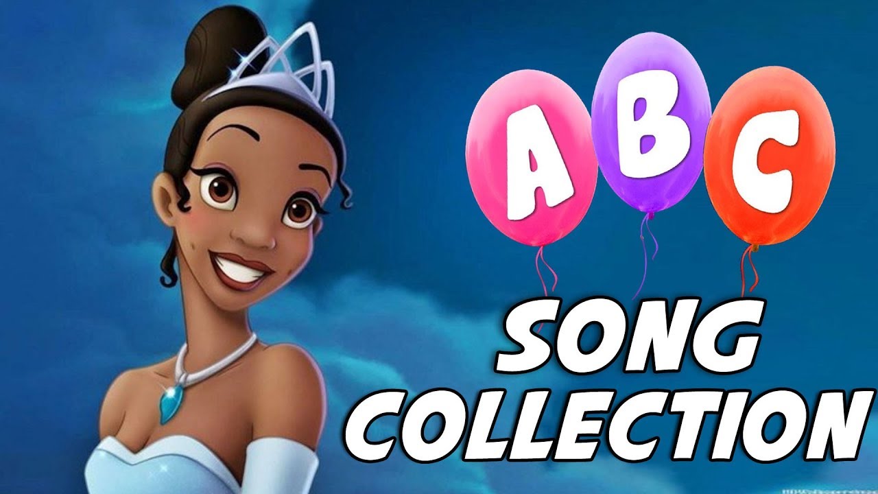 Learn ABC Song With The Princess and The Frog | ABC Song For Children ...