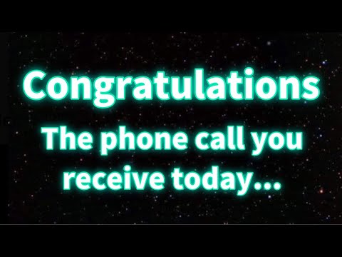 🌈Congratulations🎉12:12🦋The Phone Call You Receive Today… - YouTube